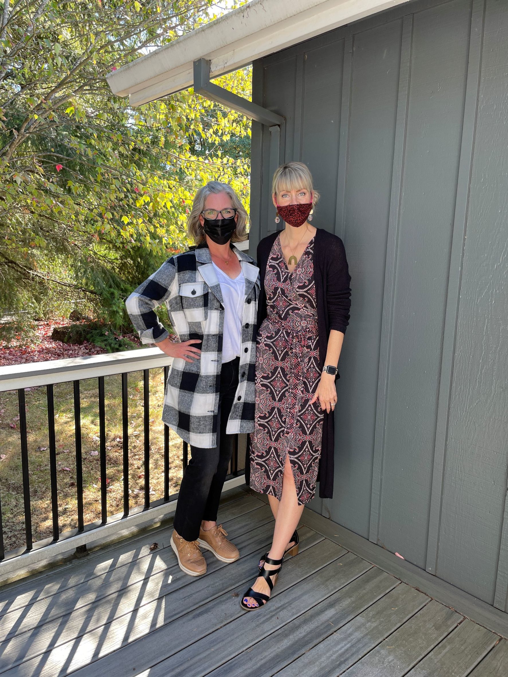 Client, Amelia Safley and Personal Stylist, Kirsti Calhoun - The Difference